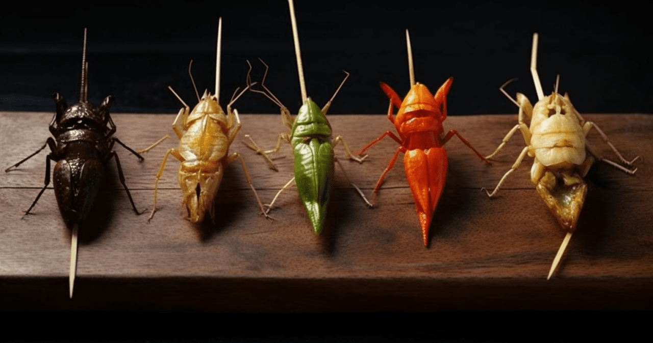Exploring the Unconventional: Thai Crickets on a Stick Recipe ...