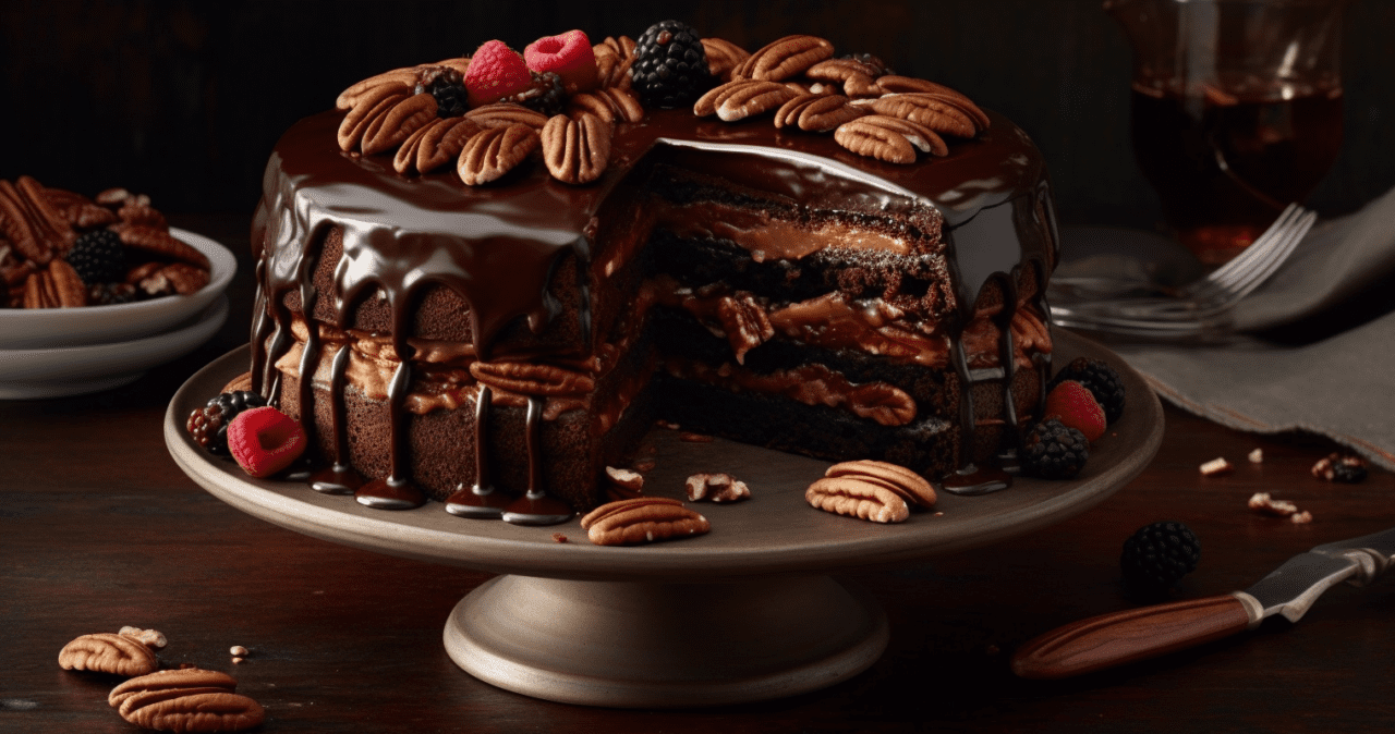 Unveiling the Timeless Elegance of the Chocolate Pecan Torte | Culinary ...