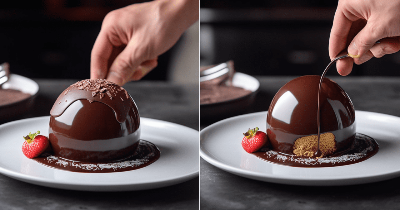 The Enchanting Tale of the Chocolate Mousse Dome | Culinary Nuggets