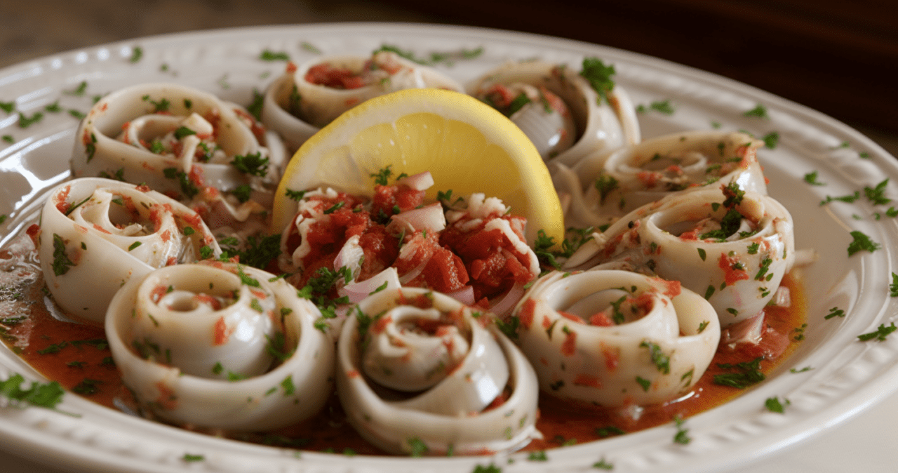 Delicious Greek-Style Stuffed Calamari Recipe: A Taste of the ...